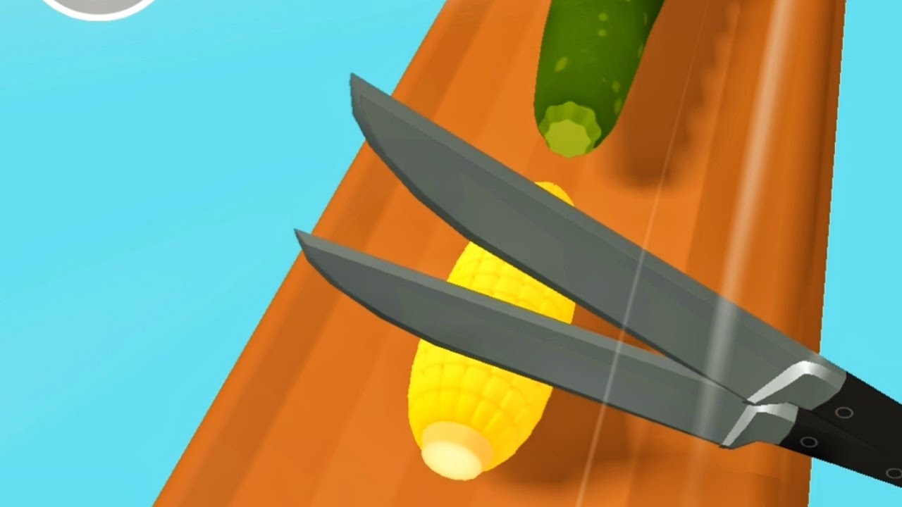 Slice Dash! Very satisfying and relaxing ASMR slicing game - YouTube