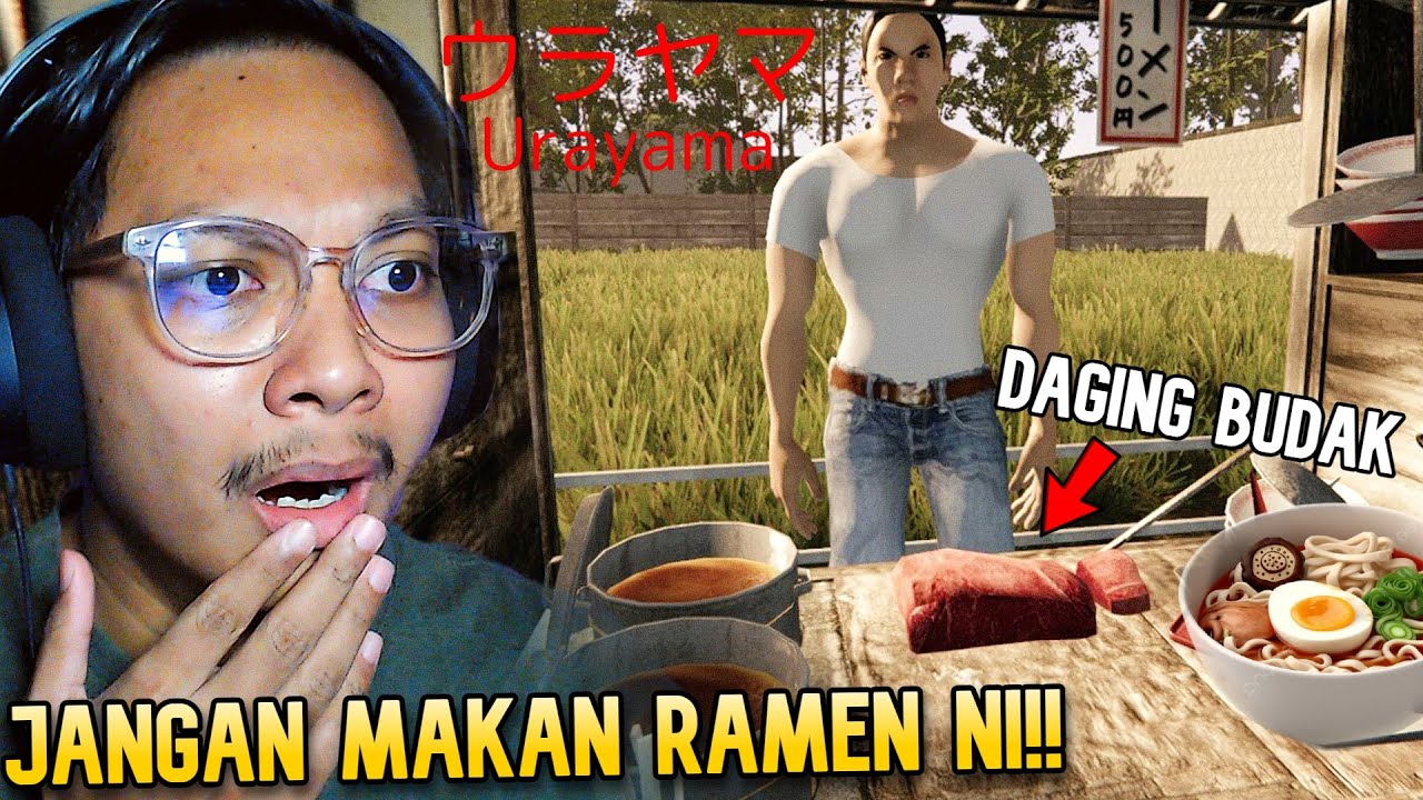 KEDAI RAMEN GUNA DAGING SUNAT BUDAK!!😭 Urayama | ウラヤマ LIVE🔴 (MALAYSIA) - YouTube