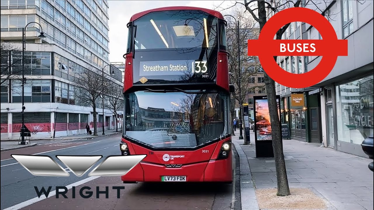 New EV | Wright StreetDeck Electroliner 3031 Transport UK Route 133 ...