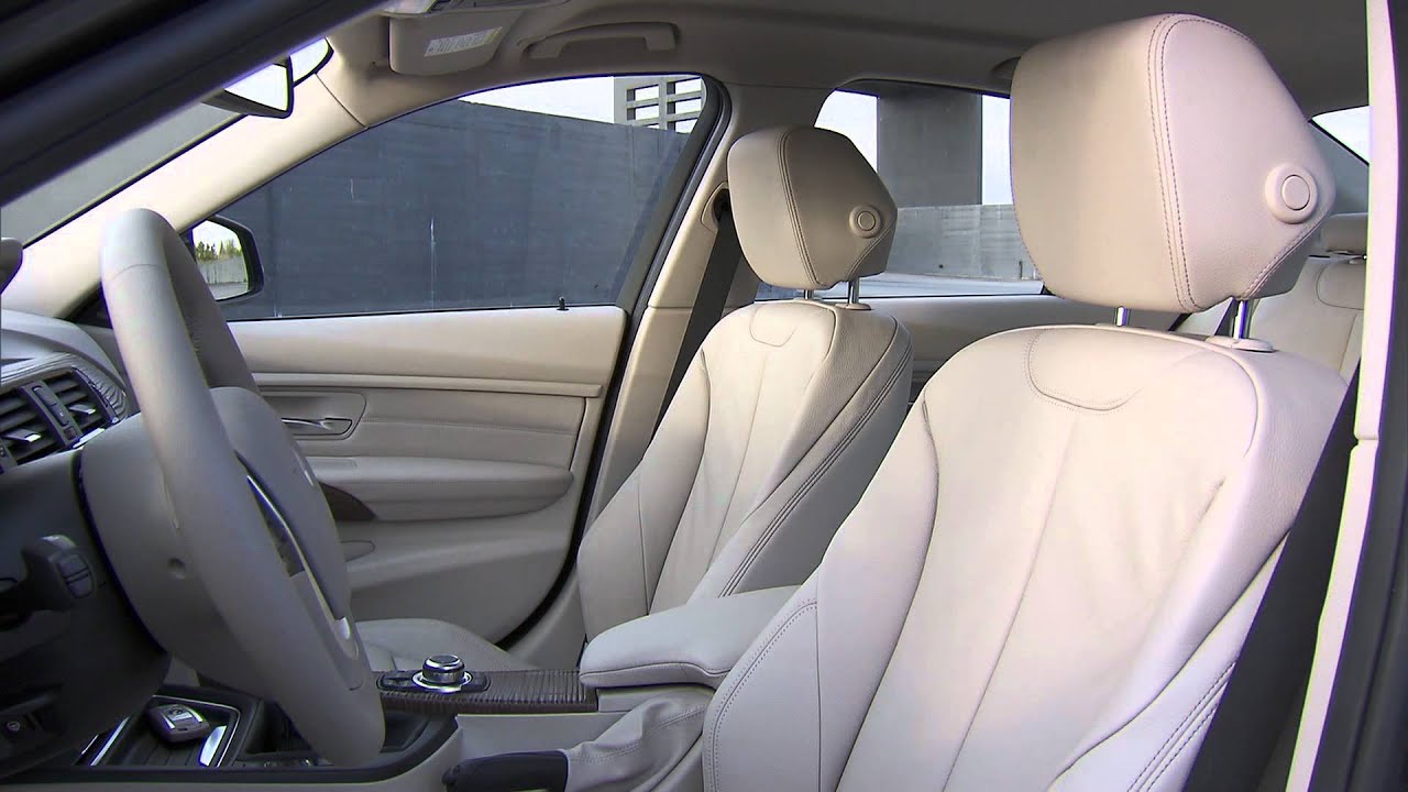 BMW 320d Modern Line (F30), Design Interieur - YouTube