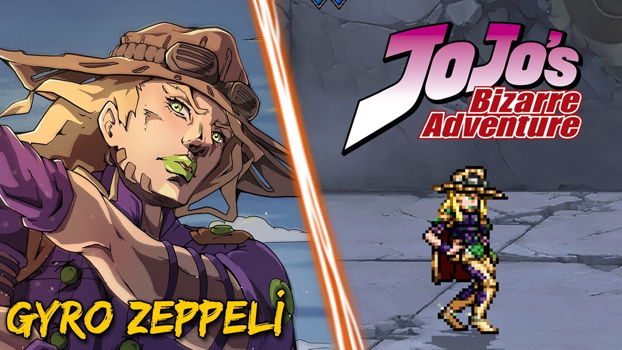 Mugen char Gyro Zeppeli by Dano Renovado - YouTube