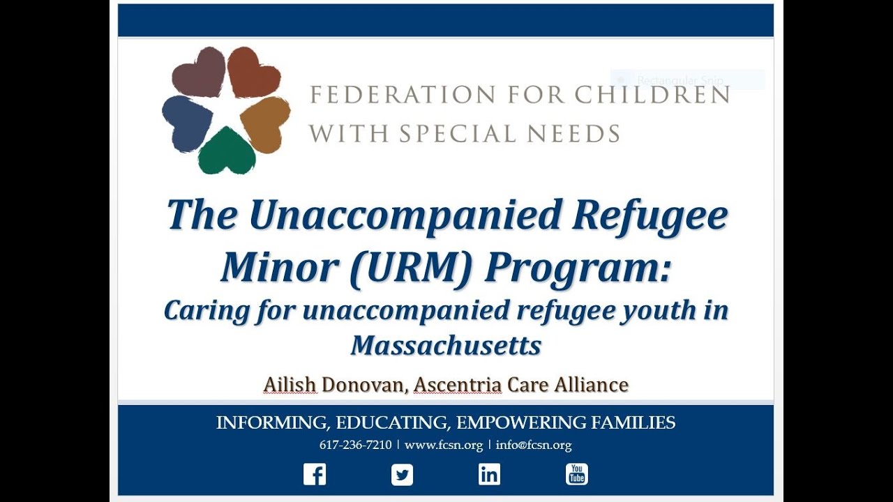 2019-11 Unaccompanied Refugee Minor - YouTube