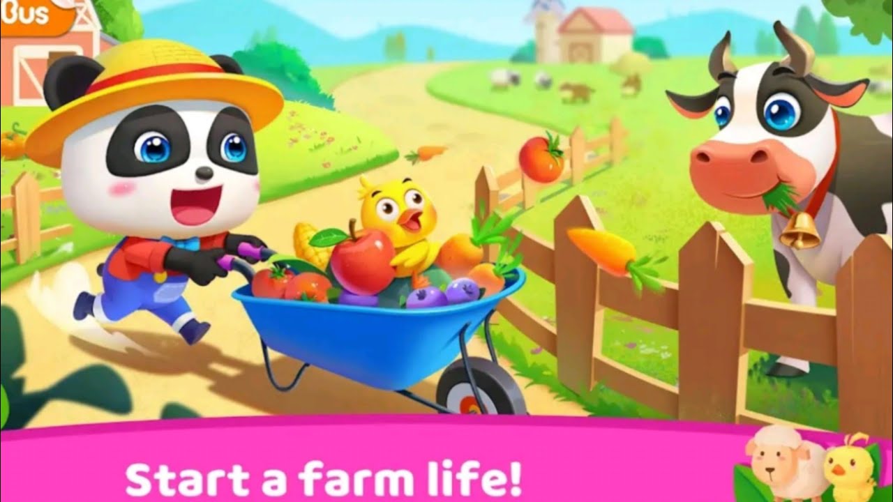 panda farming 🐼 | panda wala cartoon | panda cartoon | cartoon | hindi ...