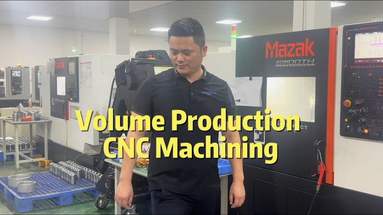 CNC Machining Volume Production - YouTube