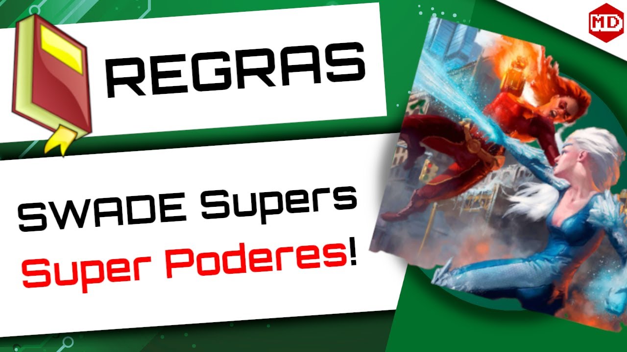 Super Poderes no SWADE Supers - YouTube