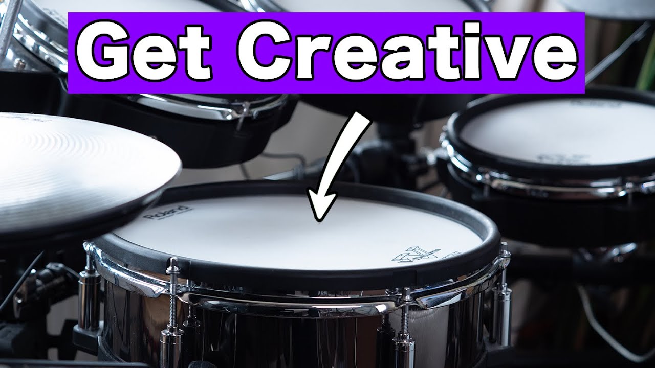How to be more creative on electronic drums - YouTube