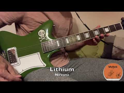 Nirvana Lithium (Album version) - Guitar cover - with pedal & amp ...