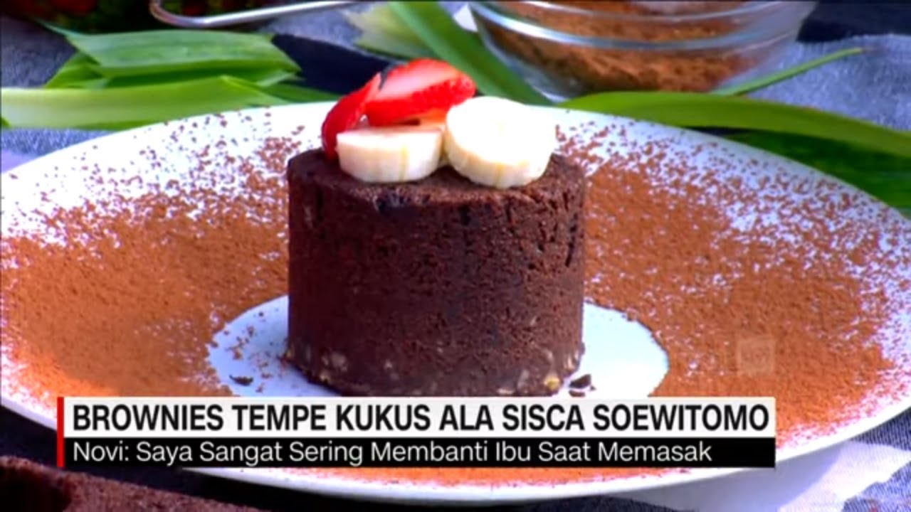Brownies Tempe Kukus Ala Sisca Soewitomo - YouTube