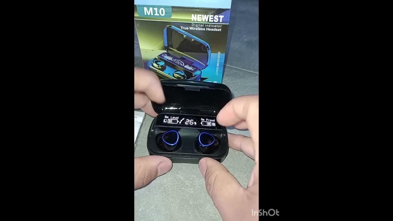 Probando: Audífonos auriculares TWS M10 Pro 100% recomendable anímate y Compralos. - YouTube