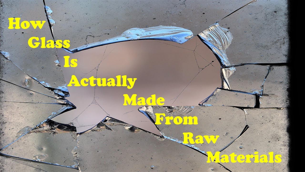 How Is Glass Actually Made From Raw Materials - YouTube
