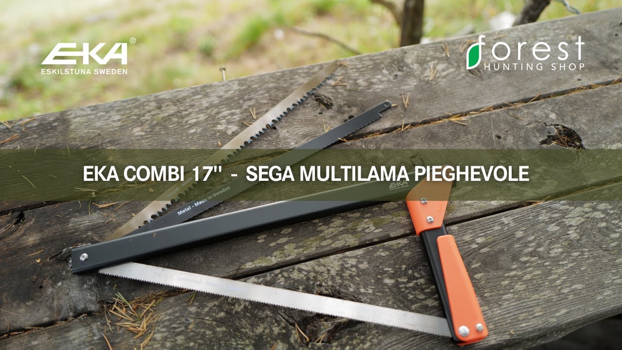 EKA Combi 17" - Sega Multilama Pieghevole - YouTube