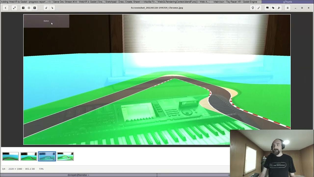 WebXR in Godot devlog #8: UI improvements for smartphone AR! - YouTube