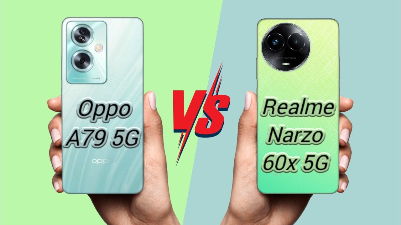 Oppo A79 5G vs Realme Narzo 60x 5G - YouTube