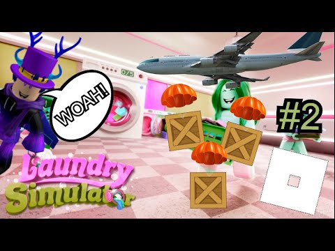 A Airdrop?! Laundry Simulator Roblox #2 - YouTube
