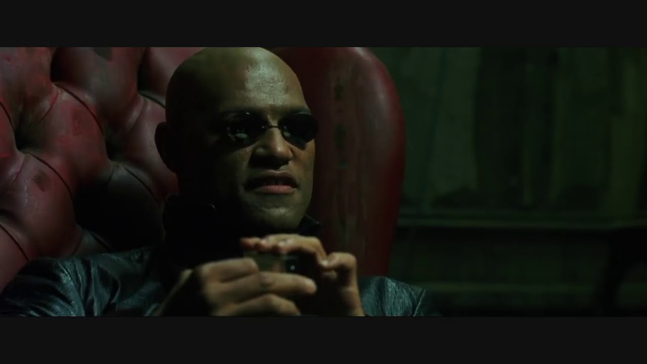 The Matrix Morpheus & Neyo Taking The Red Pill - YouTube