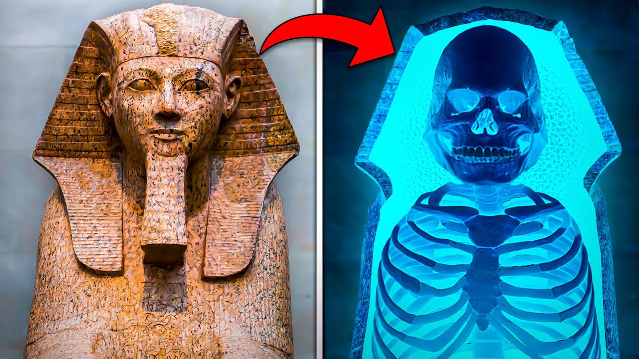 Whats Actually INSIDE The Egyptian SPHINX?! - YouTube
