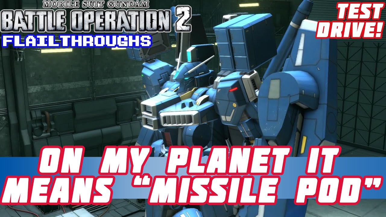 Gundam Battle Operation 2 Test Drive: Gundam Mk. V MP Type Has Missiles ...