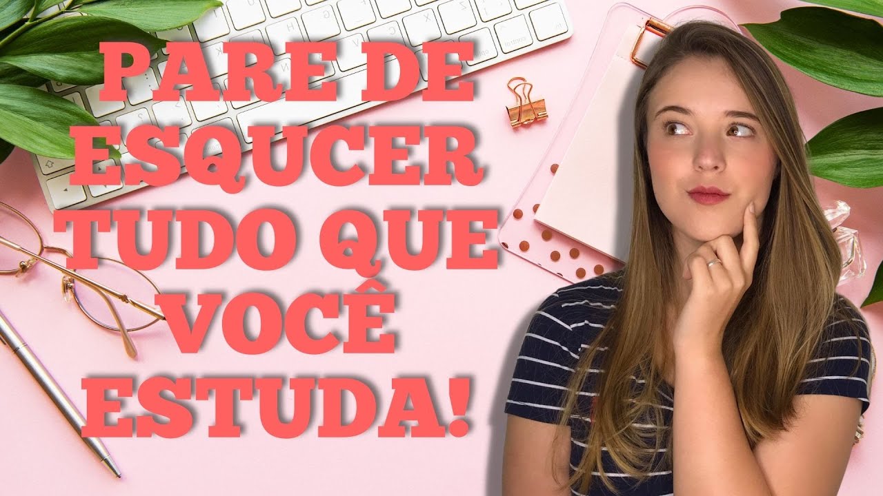 Como estudar melhor e mais rápido? Método ativo e eficiente! - YouTube