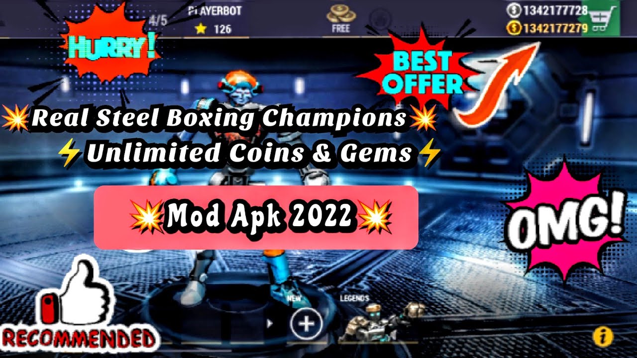 Real Steel Boxing Champions Mod Apk Unlimited Money 2022 For Android ...