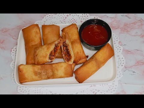 Iftar Special Scrumptious Vegetable Spring Roll Recipe by Cook With Rizvana |Ramadan Kareem
