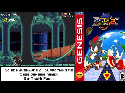 Sonic Adventure 2 - Supporting Me V3 (Sega Genesis Remix) - YouTube