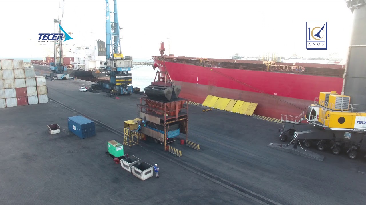 Operação de embarque a granel sólido - YouTube