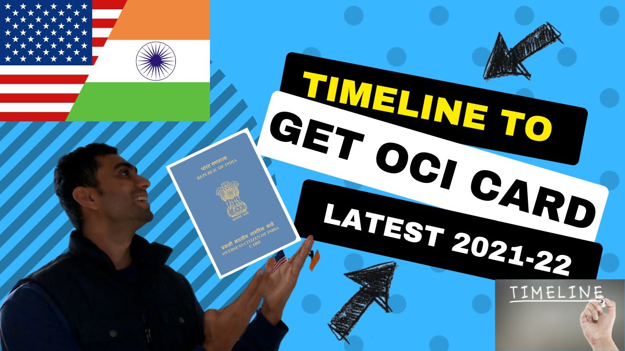 Timeline for OCI Overseas Citizenship of India Latest 2021 - 2022 - YouTube