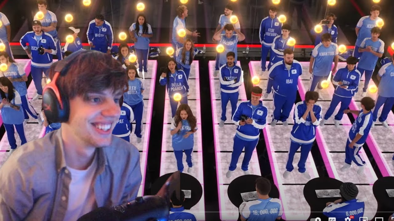 50 YouTubers Fight For $1,000,000 Reaction - YouTube