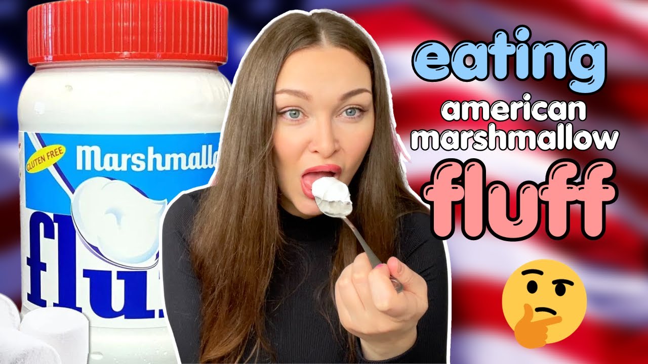 New Zealand Girl eats American MARSHMALLOW FLUFF for the first time ...