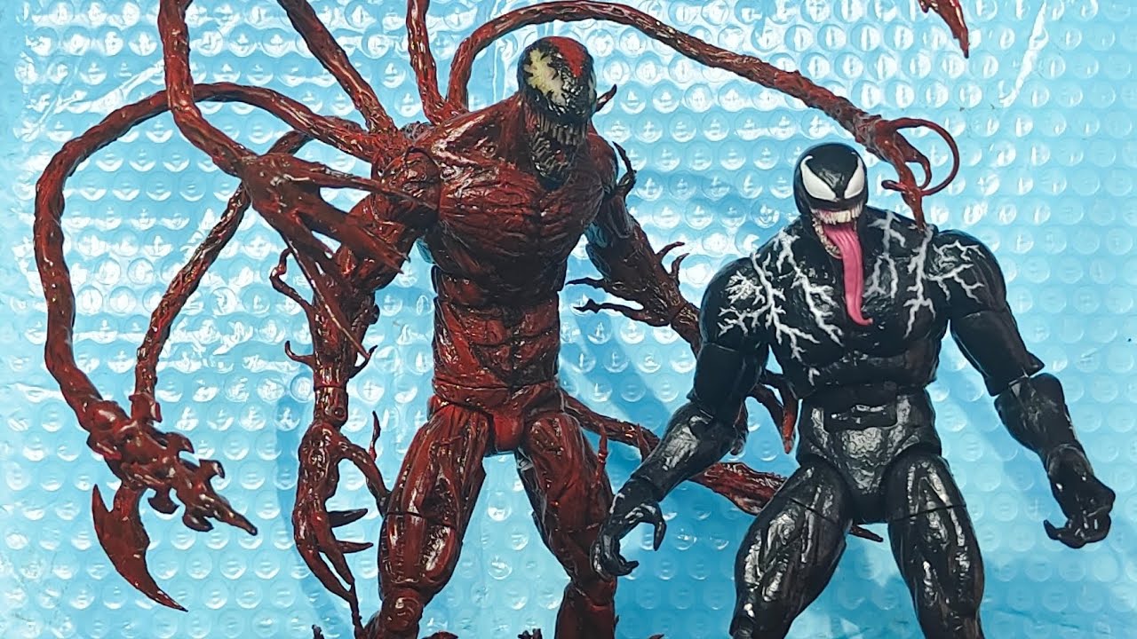 carnage custom figure Marvel legends venom - YouTube