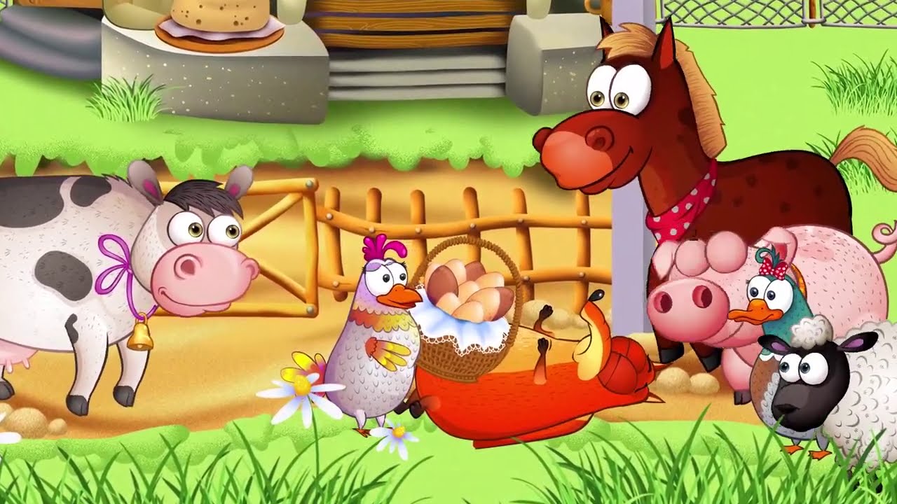 Old MacDonald Had a Farm | Nursery Rhyme | Kids Song | Fox and Chicken ...