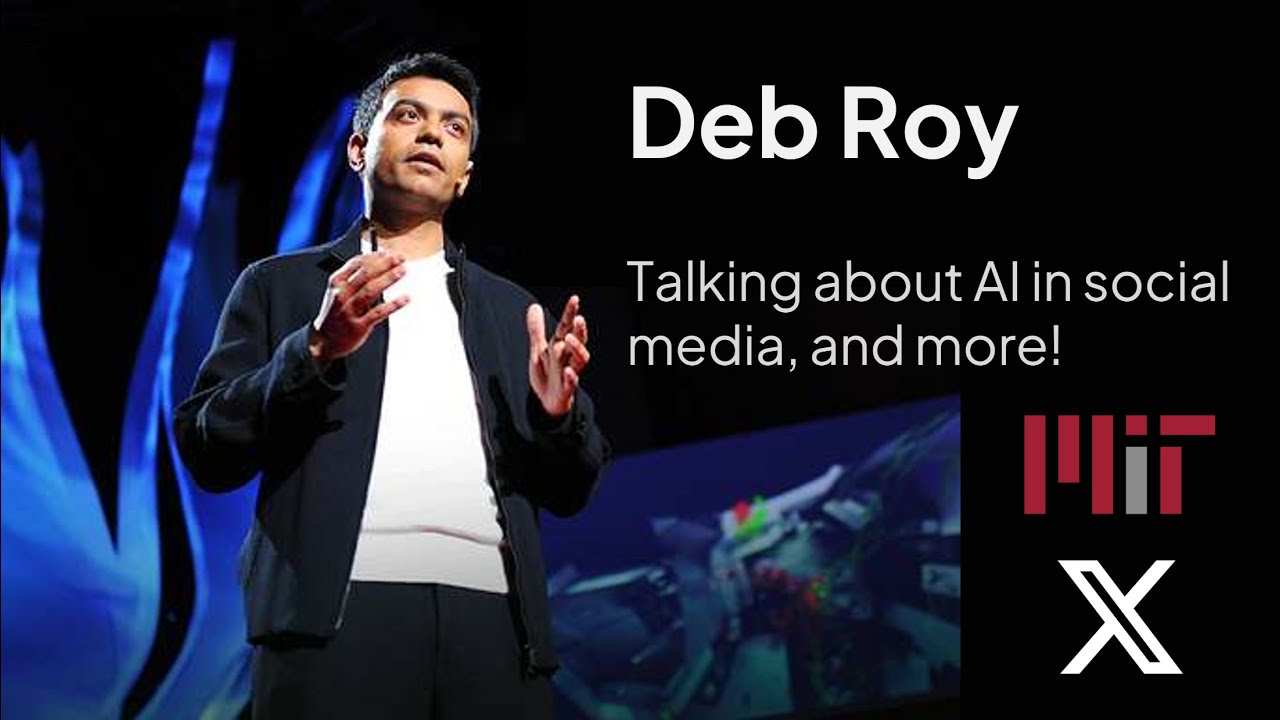 AI in Social Media and its Applications - with Deb Roy - YouTube