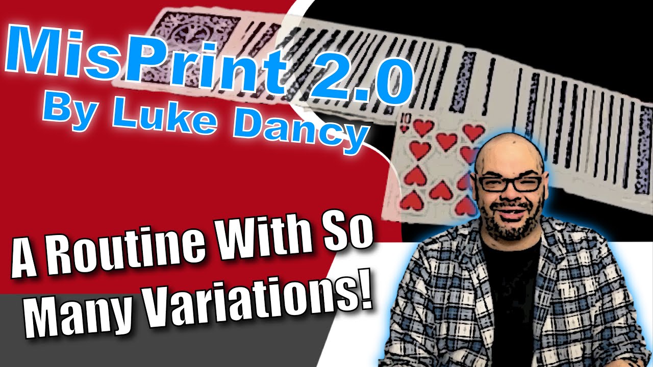 MisPrint 2.0 By Luke Dancy | Amazing Card Variation Magic - YouTube