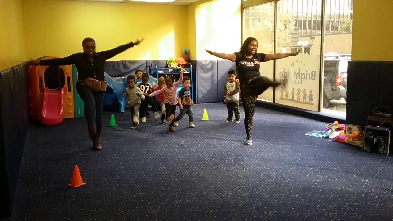Brightside Philadelphia Kids Dance Class - 1 - YouTube