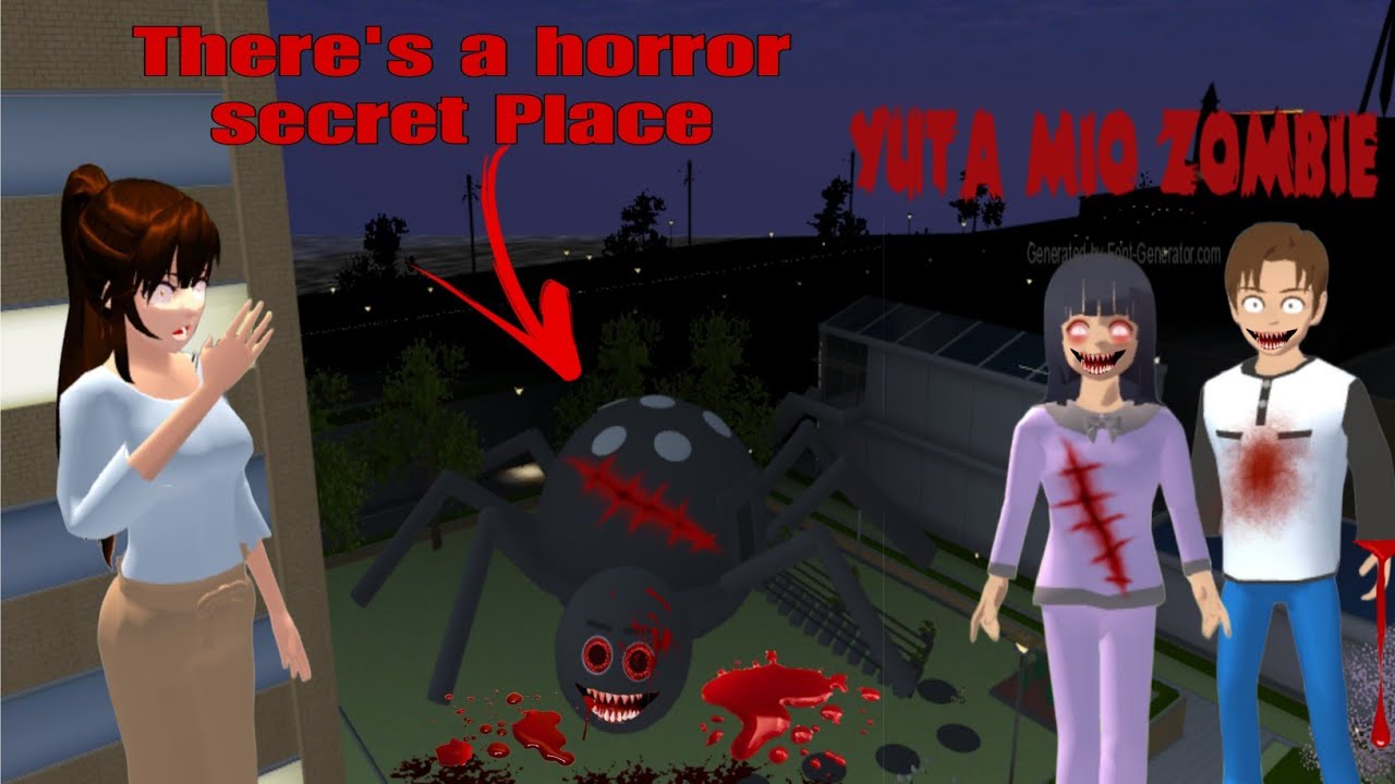 Yuta Mio Zombie 👹💀 || Sakura Horror Story 🎃 || Sakura School SIMULATOR ...