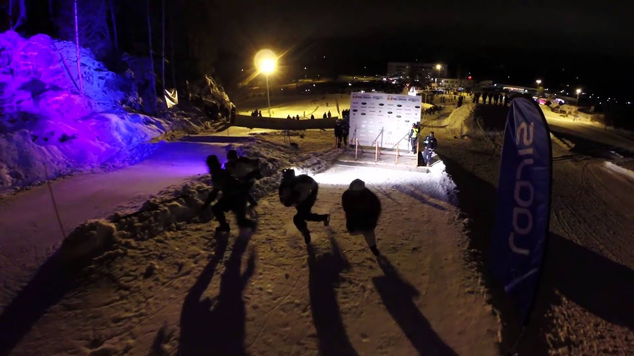 World Ice Cross League Laajavuori - YouTube
