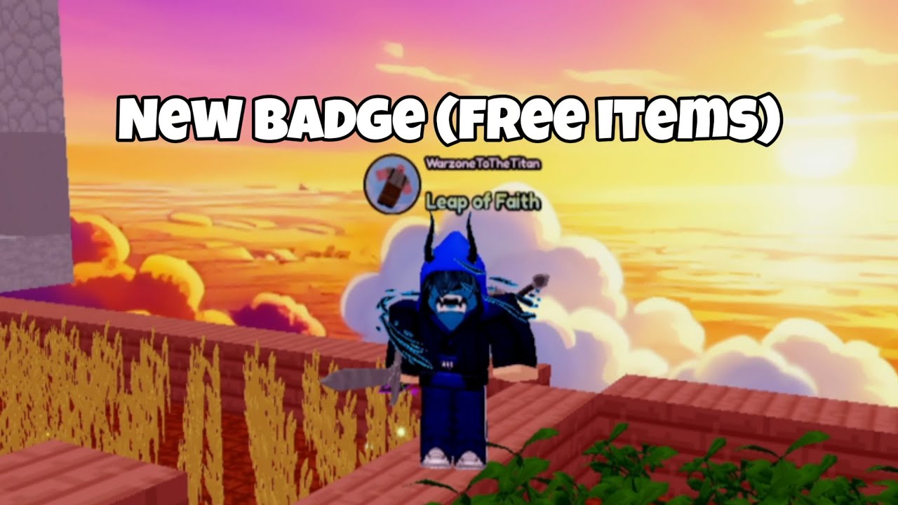 HOW TO GET LEAP OF FAITH BADGE IN ROBLOX HIGH REALMS - YouTube