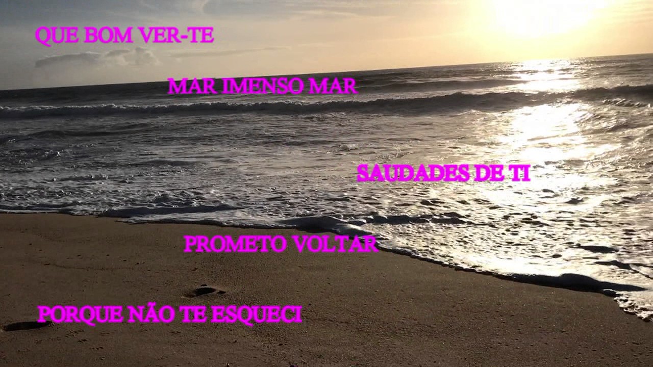 MAR IMENSO MAR - YouTube