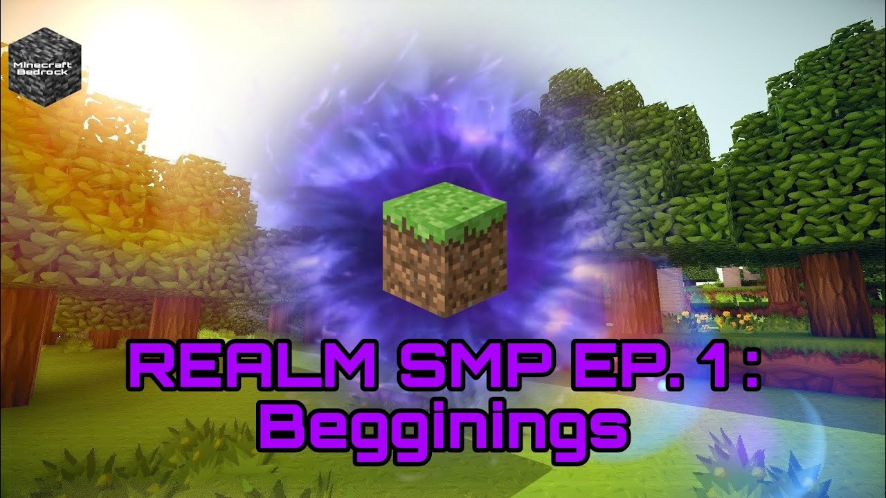 Minecraft {Realm SMP} Ep. 1 : Beginnings - YouTube