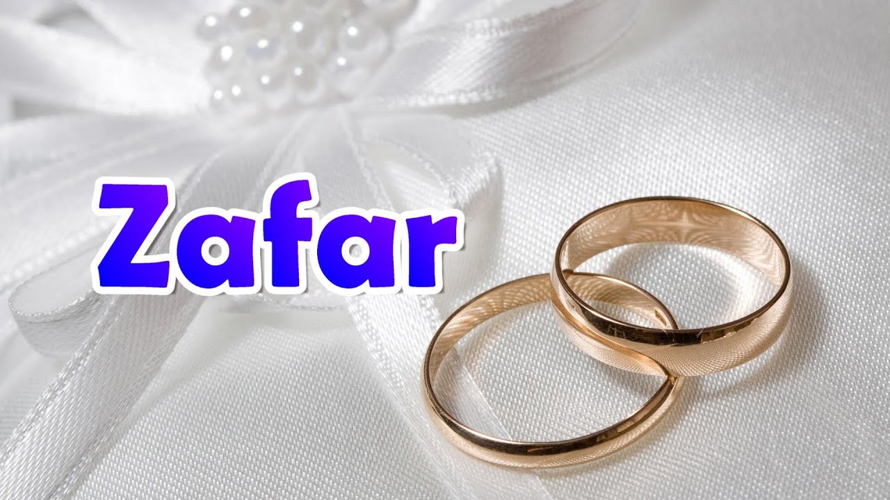 Zafar name Whatsapp Status Video || Zafar letter status - YouTube