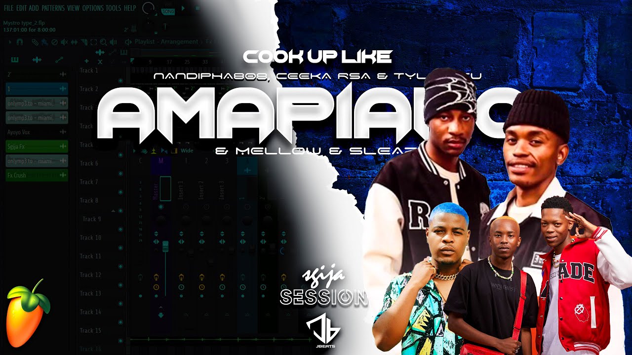 Creating an Amapiano Hit in FL Studio 2023 | Step-by-Step Tutorial Sgija Cook Up - YouTube
