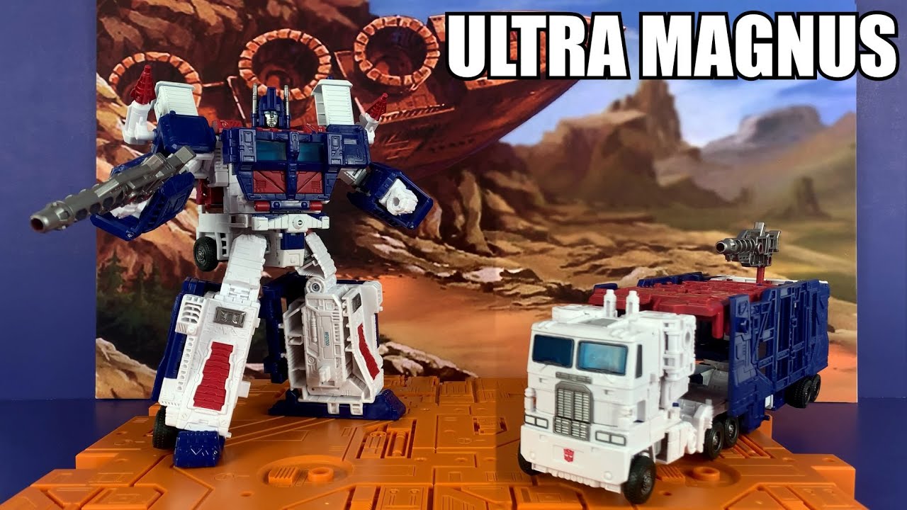 Transformers War for Cybertron Trilogy KINGDOM Ultra Magnus Unboxing ...