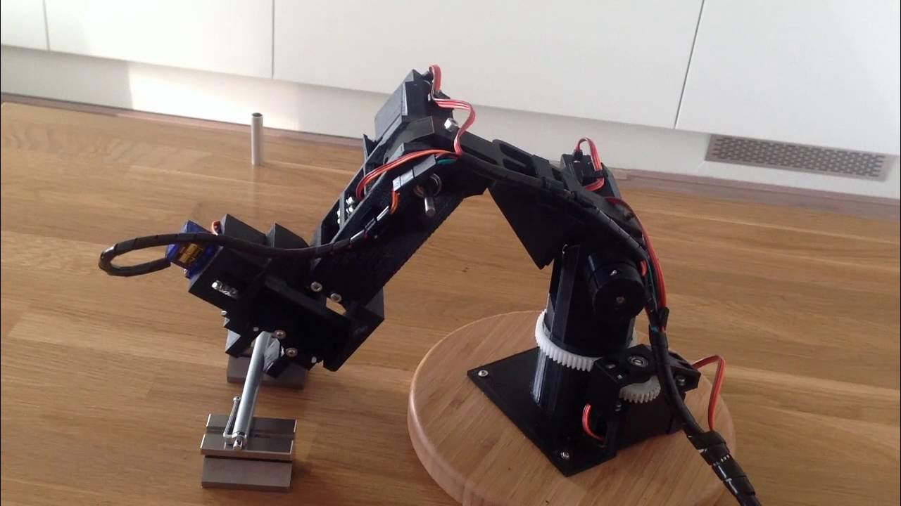 3D printed Robot Arm 3 - YouTube