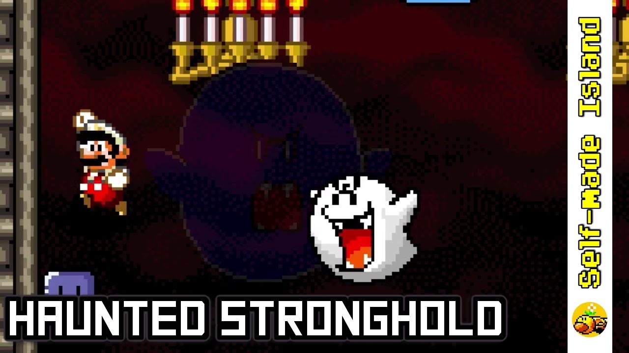 Haunted Stronghold • Super Mario World ROM Hack - YouTube