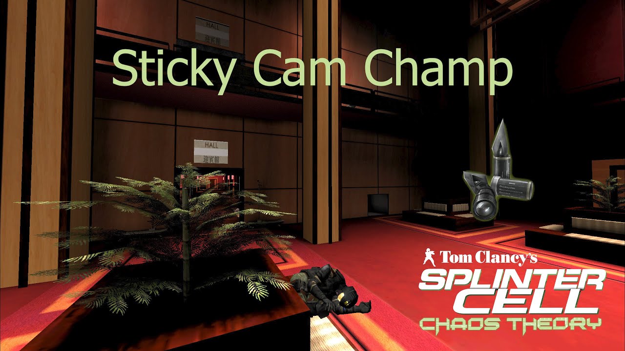 Splinter Cell Chaos Theory Versus: Sticky Cam Champ - YouTube