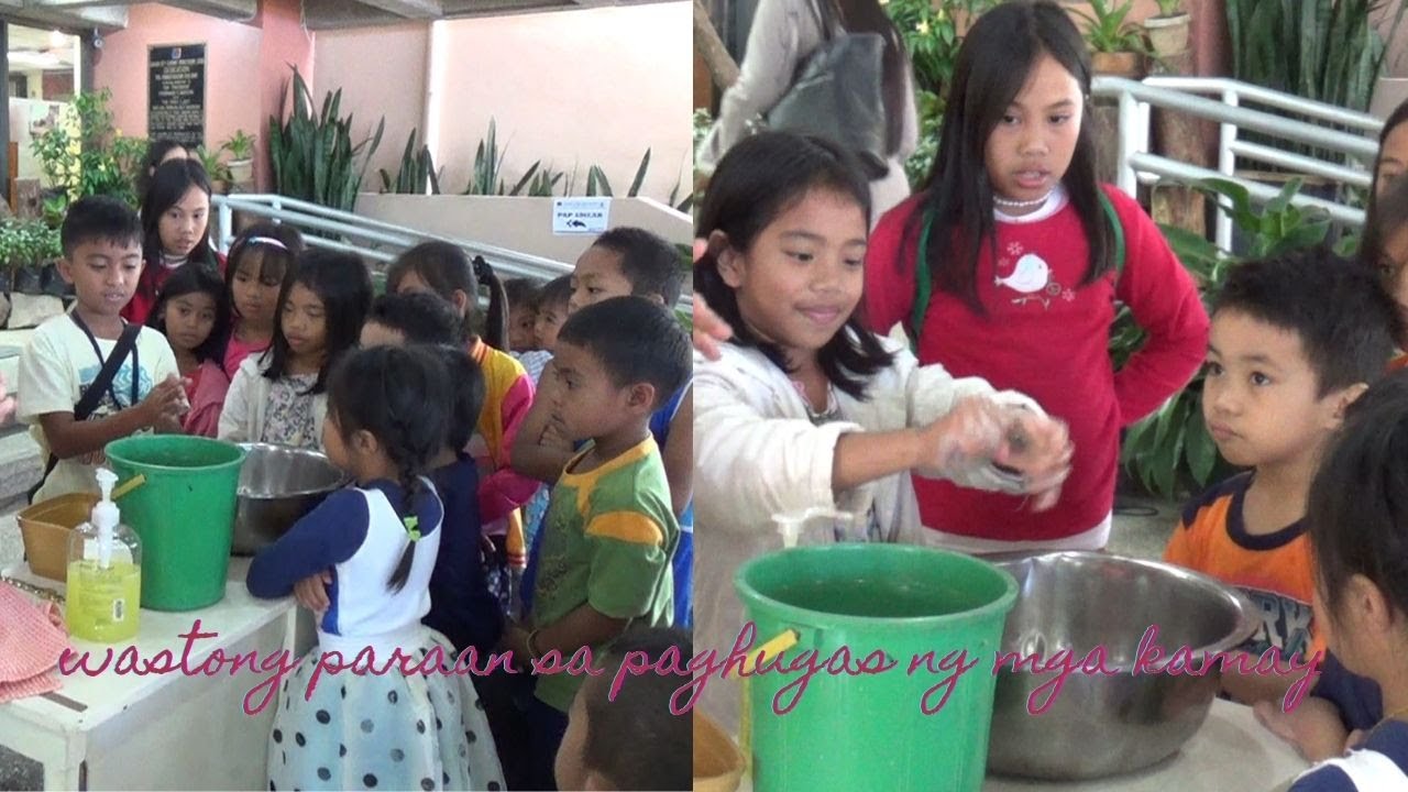 TAMANG PAGHUHUGAS NG KAMAY || TEACHING CHILDREN THE PROPER WAY OF ...