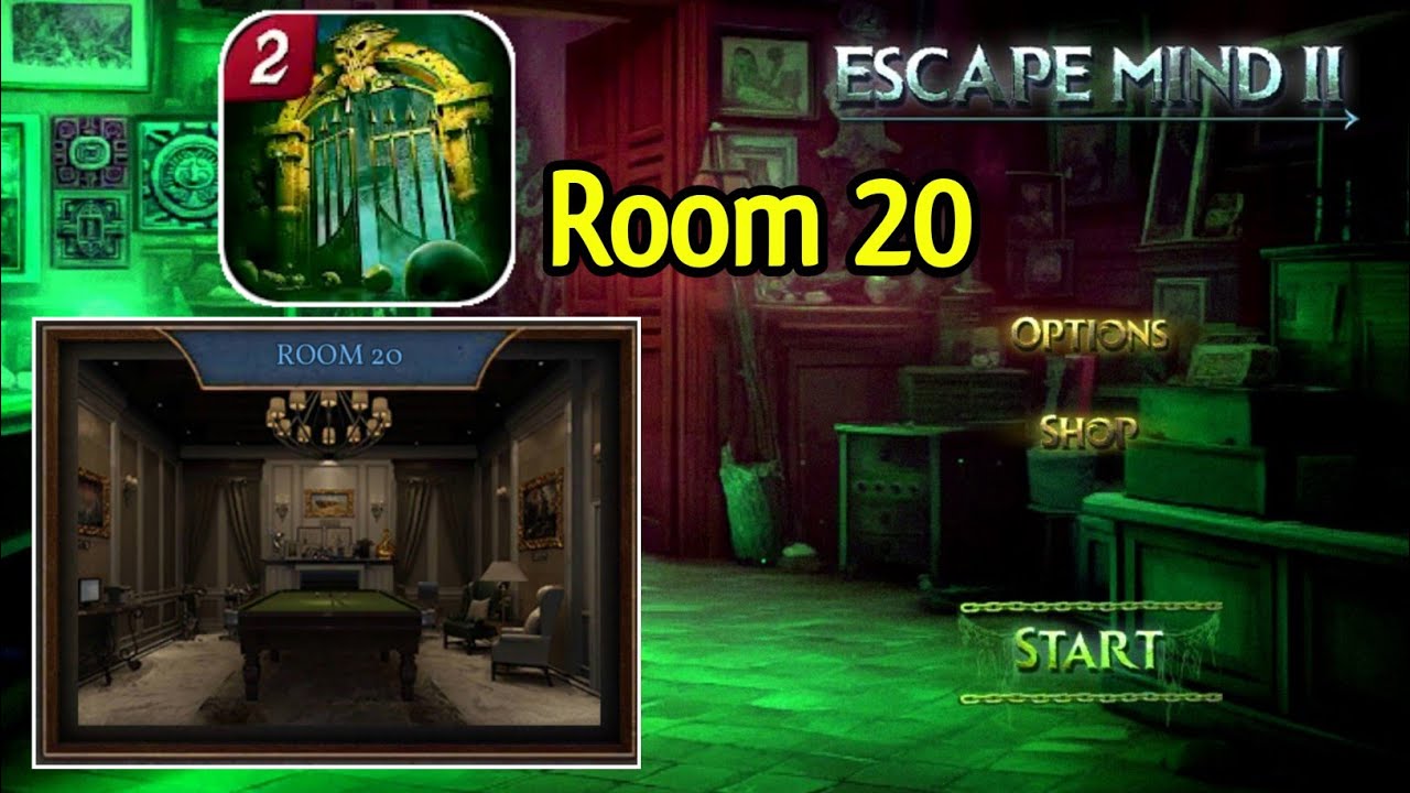 Escape Mind 2 room 20 unlock walkthrough solution || Escape mind II ...