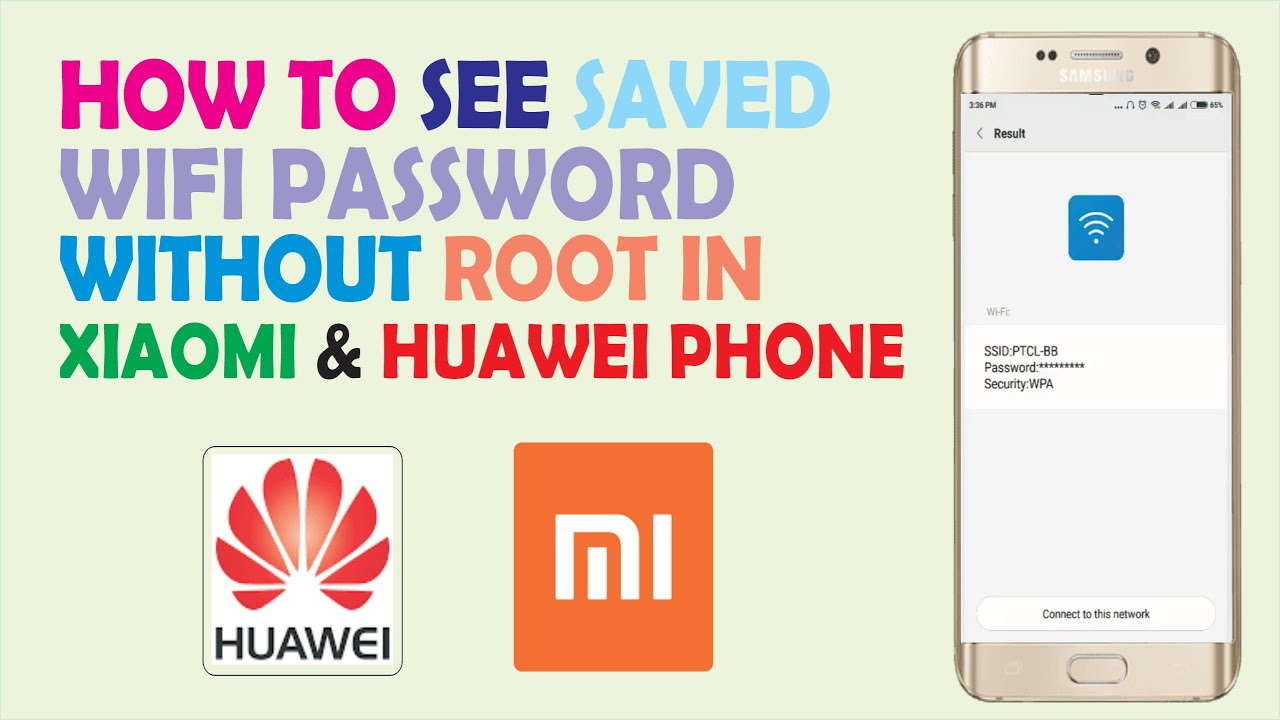 HOW TO SEE SAVED WIFI PASSWORD WITH OUT ROOT IN XIAOMI AND HUAWEI PHONE how-to-see-saved-wifi-password-with-out-root-in-xiaomi-and-huawei-phone