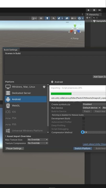 Unity Changing Target Platform to Android - Unity Tutorial - YouTube