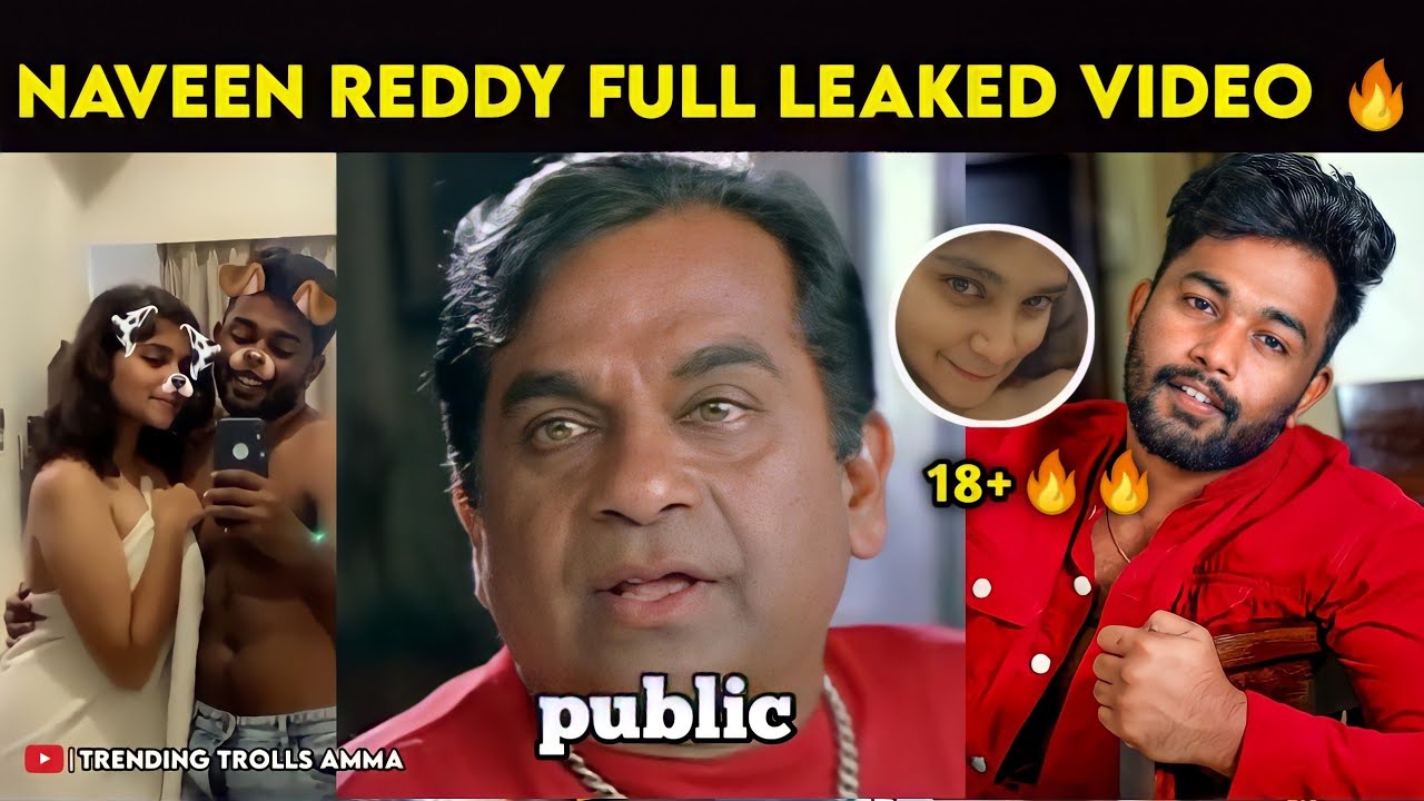 Naveen Kumar reddy leaked video | Naveen kumar reddy viral video | Tiktok Naveen Kumar reddy ...